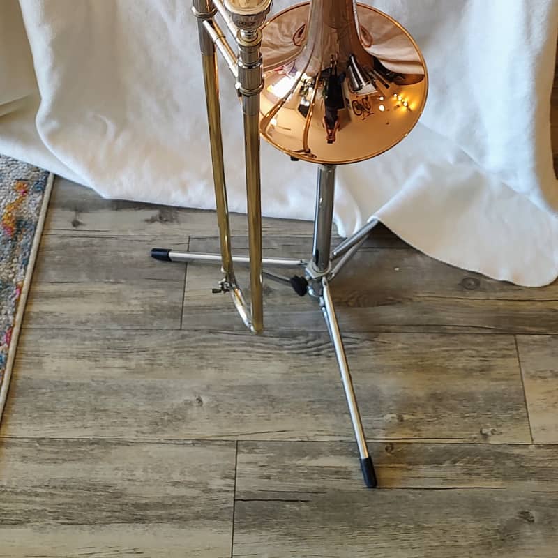 2003 S.E. Shires Custom Large Bore Tenor Trombone Red Brass Bell ...