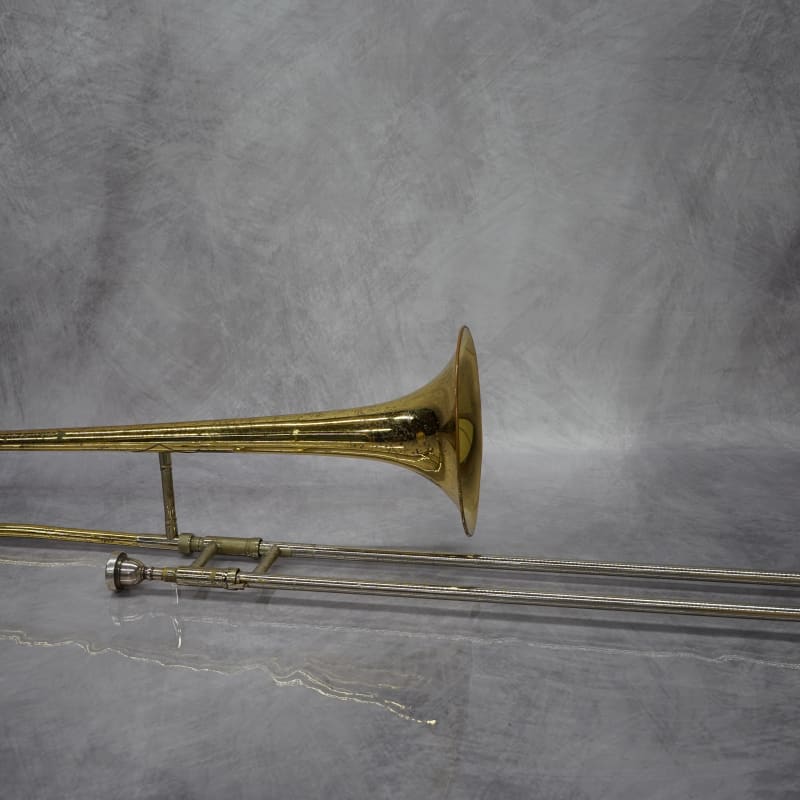 2010s King 606 Student Model Tenor Trombone Clear-Lacquered Brass ...