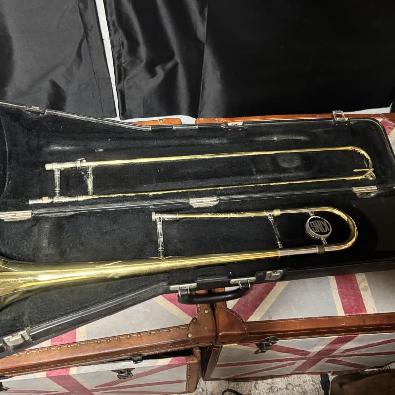 2010s King 606 Student Model Tenor Trombone Clear-Lacquered Brass ...
