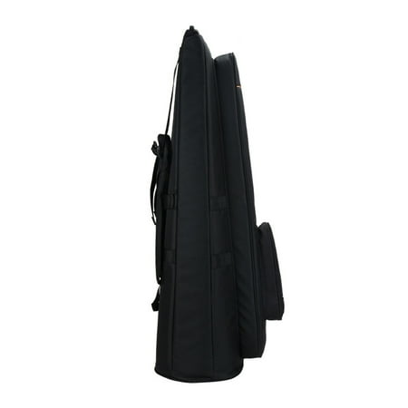 ADDHAT Trombone Carrying Case Black Velvet for Travel 1Set - Trombone Case